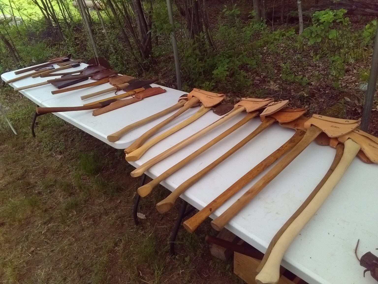 Lessons Learned Hand-Hewing a Timber - St. Dunstan's Academy